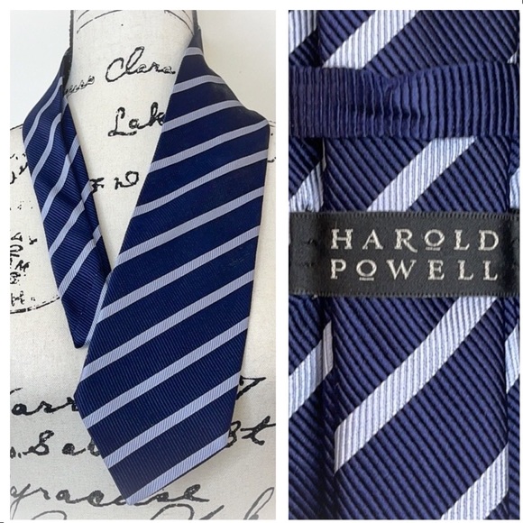 Harold's | Accessories | Very Handsome Navy Harold Powell Mens Tie ...
